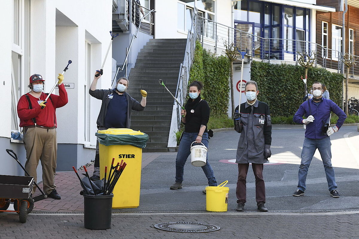 Für einen Arrenberg ohne Kippen und Tüten | proviel GmbH und forum e.V.